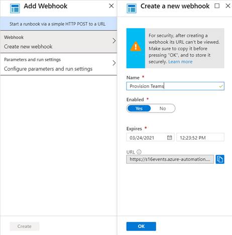 How to Start a PowerShell Runbook by Webhook in Azure Automation Using Power Automate